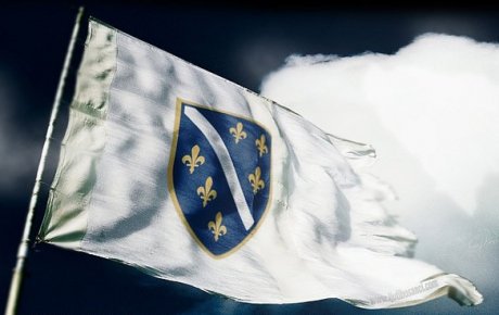 How B&H received its Flag with the Fleur-de-lis in 1992: the aim was to ...