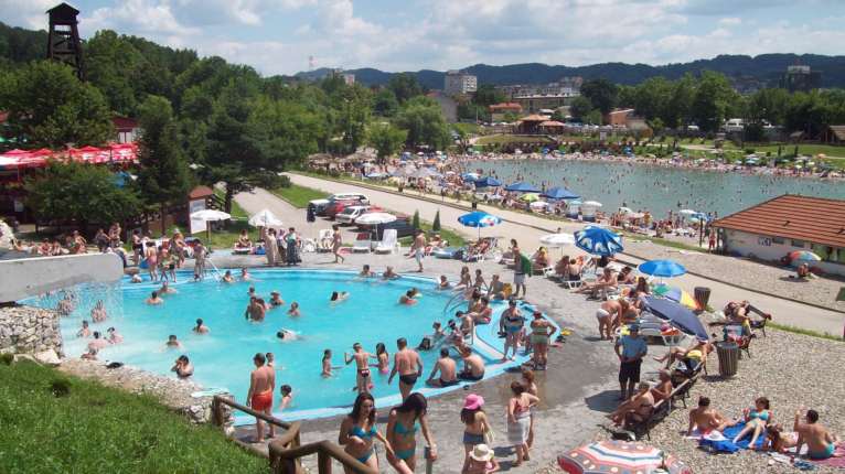 Swimming Season at the Tuzla Salt Lakes Officially Started - Sarajevo Times