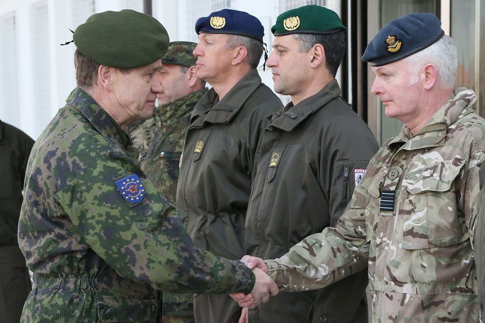 New EUFOR Operation Commander in an Official Visit to Headquarters in ...